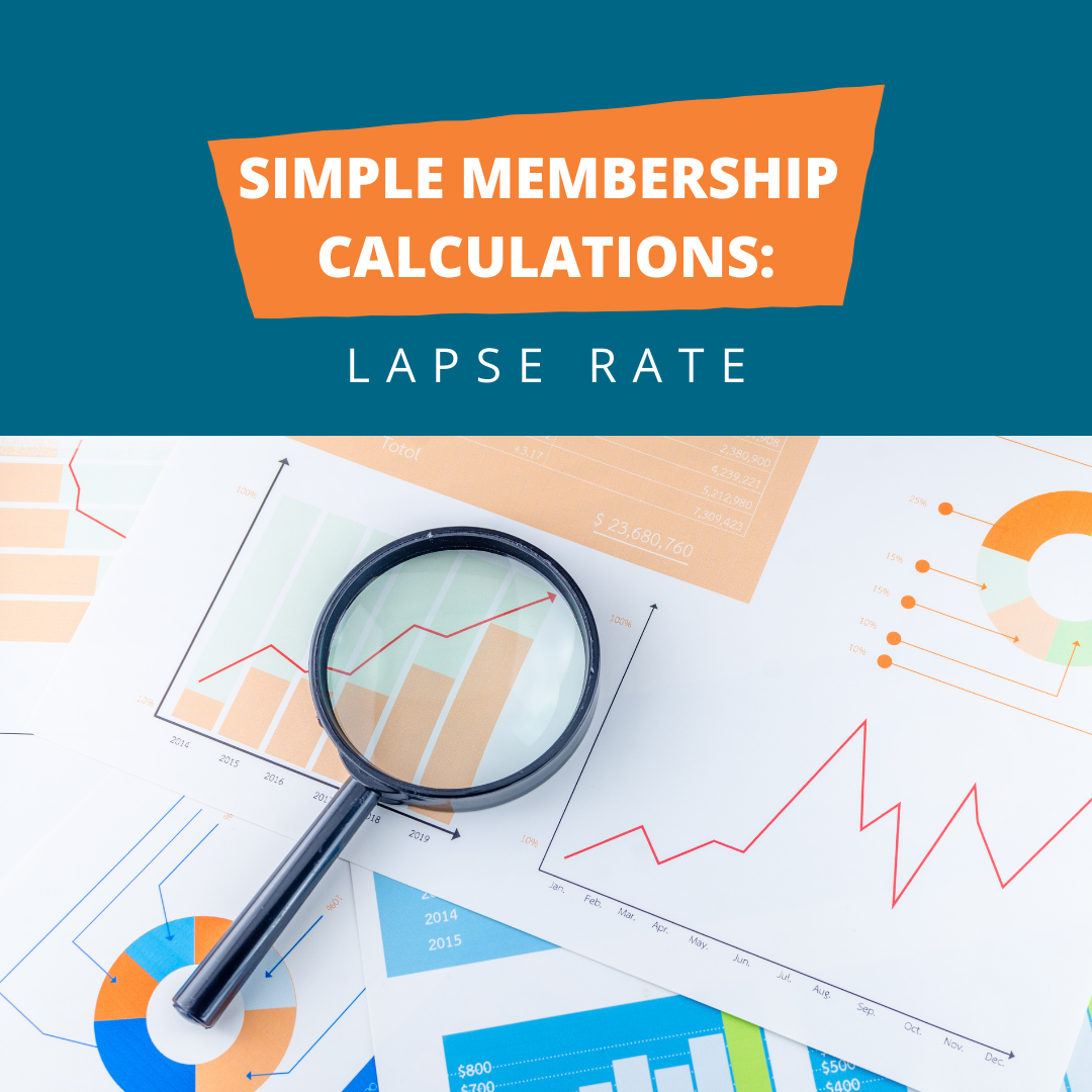 Simple Membership Calculations: Lapse Rate - GrowthZone